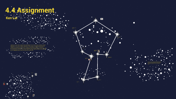 4.4 Assignment: Creating Constellations Poster and Recording by Ken Lai ...