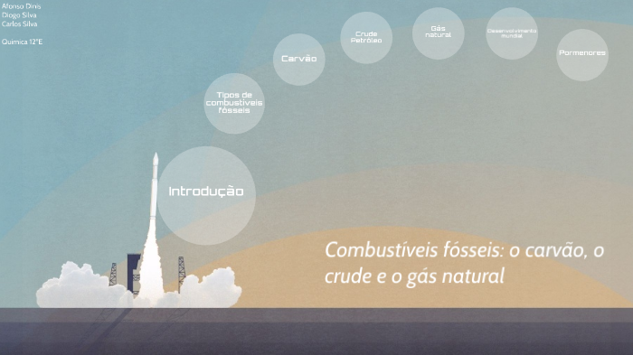 Combustíveis fósseis: o carvão, o crude e o gás natural by Diogo Silva ...