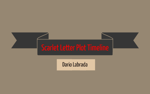 Scarlet Letter Plot timeline by D L on Prezi