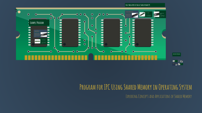 Program for IPC Using Shared Memory in Operating System by Prashanth on Prezi