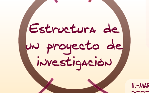 Estructura de un proyecto de investigación by Sthefanie Osorio on Prezi