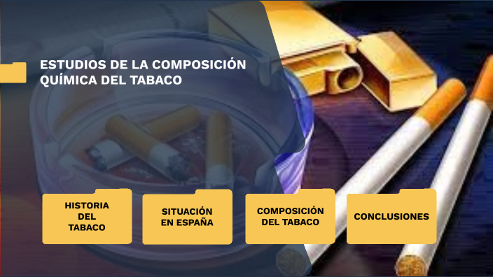 ESTUDIOS DE LA COMPOSICIÓN QUÍMICA DEL TABACO by Alex Damian Tipán Ruiz ...