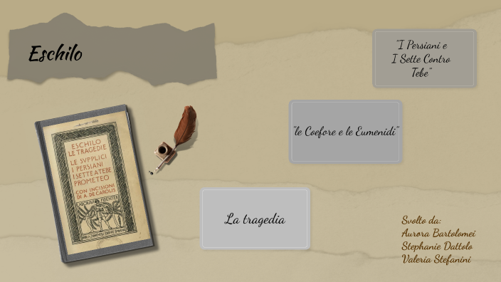 eschilo by Eleonora Bartolomei on Prezi