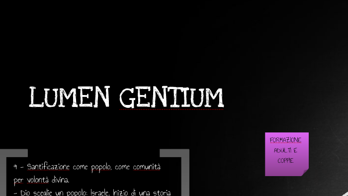 Lumen Gentium 2 by Alessandro Merlino on Prezi
