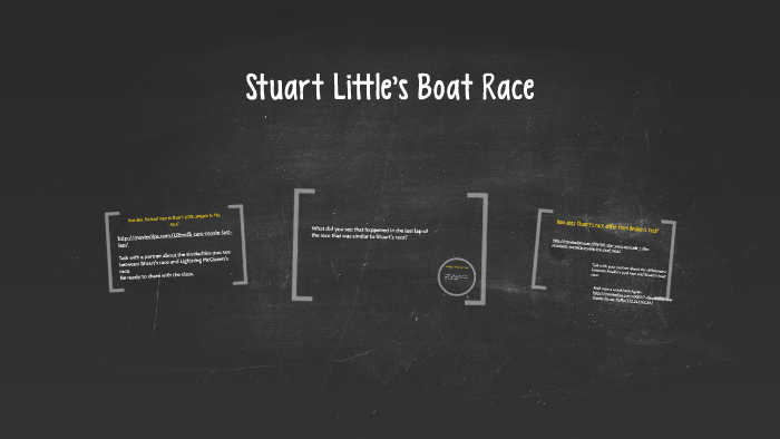 Stuart Little's Boat Race by Amanda Fleming on Prezi