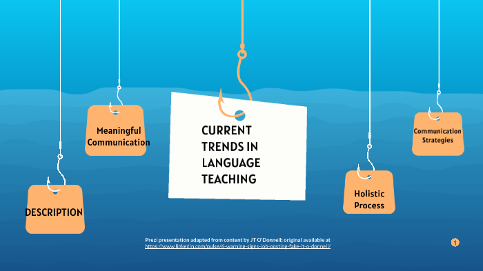 CURRENT TRENDS IN LANGUAGE TEACHING by David Lopez on Prezi