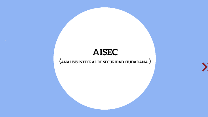 AISEC (ANALISIS INTEGRAL DE SEGURIDAD CIUDADANA ? by alejandra duarte ...