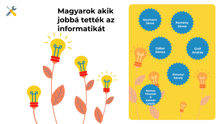 Magyarok akik jobbá tették az informatikát by Péter Bakos on Prezi