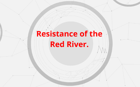 Resistance of the Red River timeline. by David Shanks