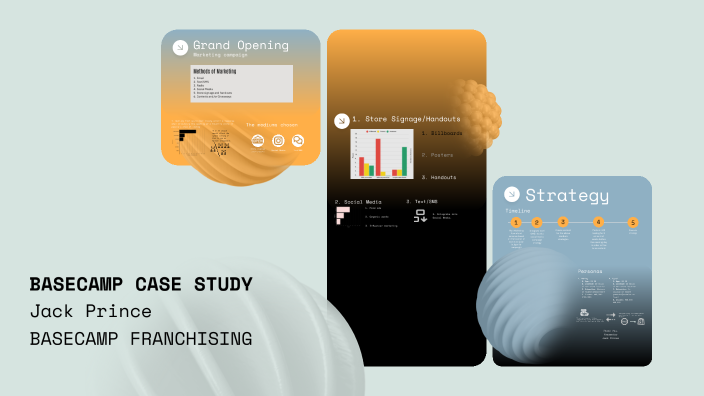 BASECAMP case study presentation by Jack Prince on Prezi