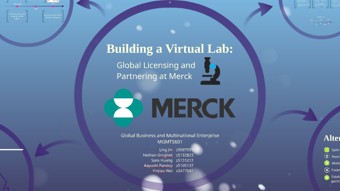 Merck's Virtual Lab by Nathan Grognet on Prezi