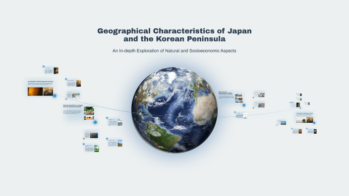 Geographical Characteristics of Japan and the Korean Peninsula by ...