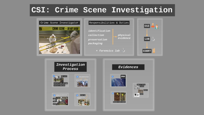 CSI: Crime Scene Investigation by Mateo Rubio on Prezi