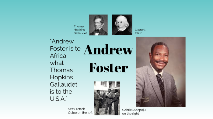 Andrew Foster's Life by Jenny Alvis on Prezi