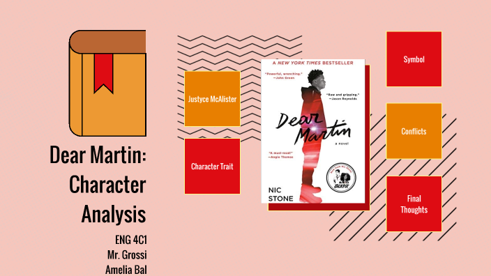 ENG 4C1 CPT Dear Martin Presentation by Amelia Bal on Prezi