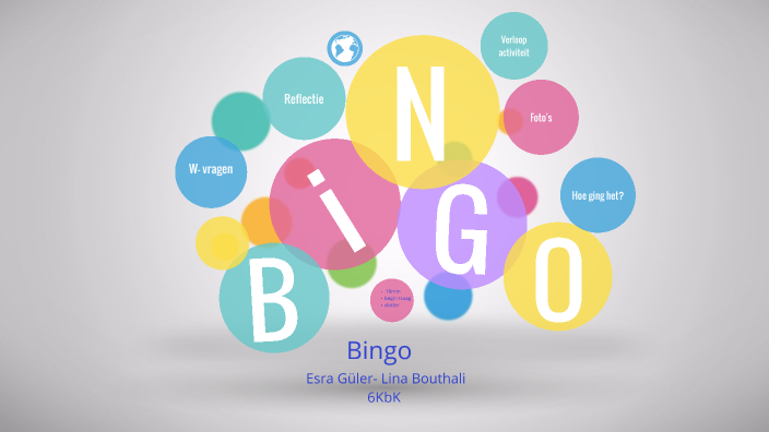 bingo by esra guler on Prezi