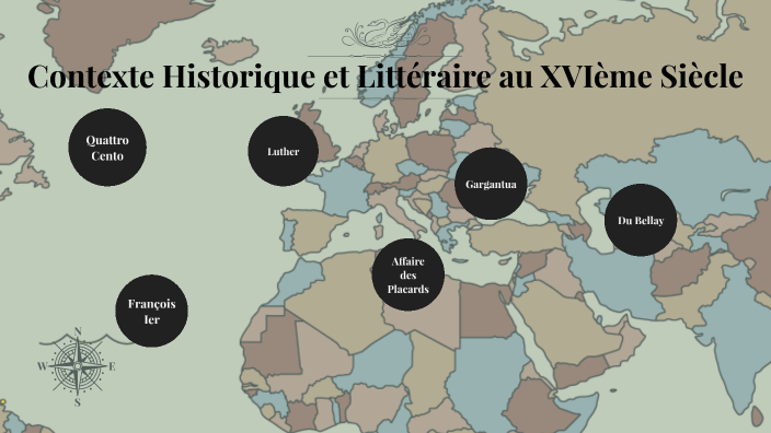 Contexte Historique et Littéraire au XVIème Siècle by Logan Tomasin on ...