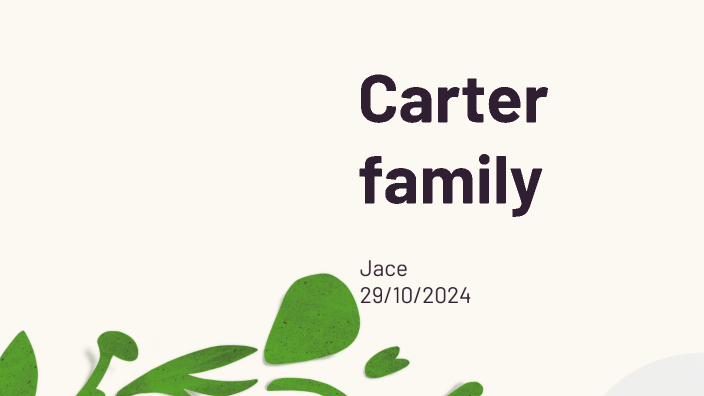 Family functions by Jace Carter on Prezi