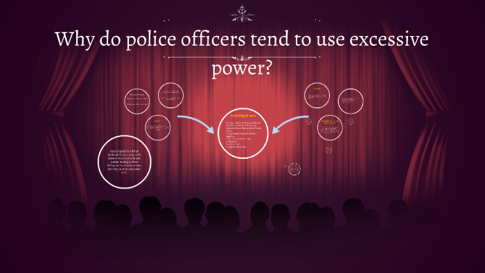 Why do police officers tend to use excessive power? by Mohammed ...