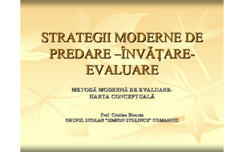 harta conceptuala by Cristina Ilincuta on Prezi