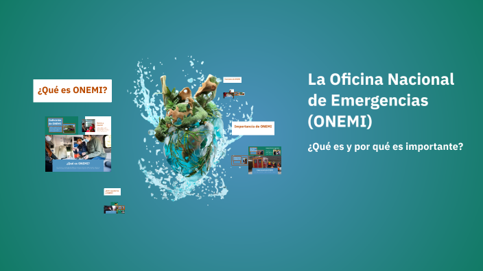 La Oficina Nacional de Emergencias (ONEMI) by Jimmy Romero on Prezi