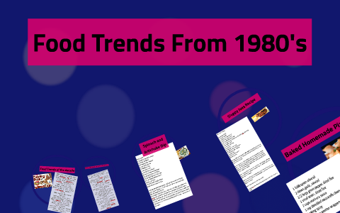 Food Trends From 1980's by Raven Woods on Prezi