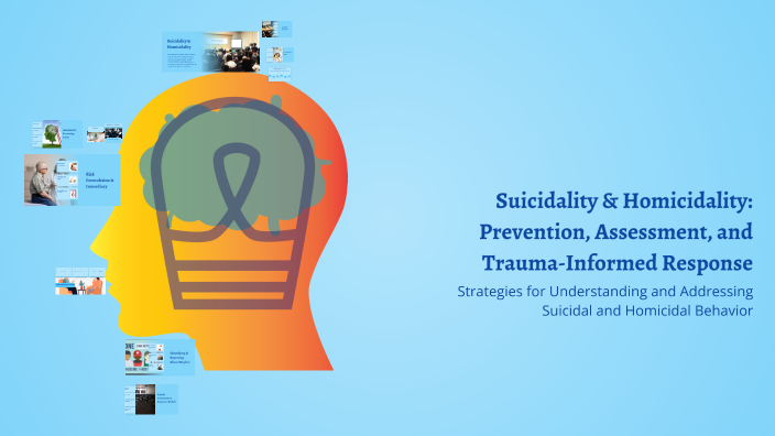 Suicidality & Homicidality: Prevention, Assessment, and Trauma-Informed ...