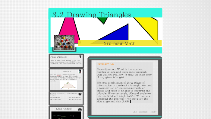 3.2 Drawing Triangles by Felica Hamel on Prezi
