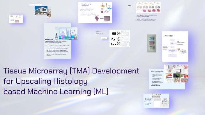 Tissue Microarray Development for upscaling Histology based Machine ...