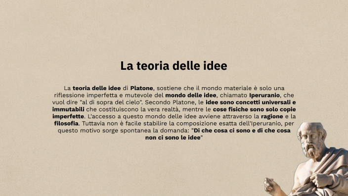 platone e la teoria delle idee by davide signore on Prezi