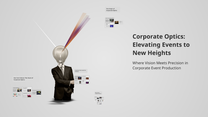 Corporate Optics: Elevating Events to New Heights by Michael Blaszczyk ...