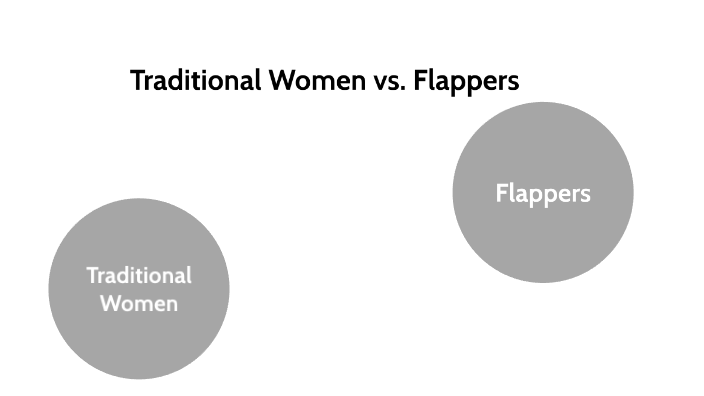 traditional women vs. flappers by Reanna Pierce on Prezi