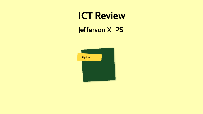 Review Jefferson by JEFFERSON LEE PENO on Prezi