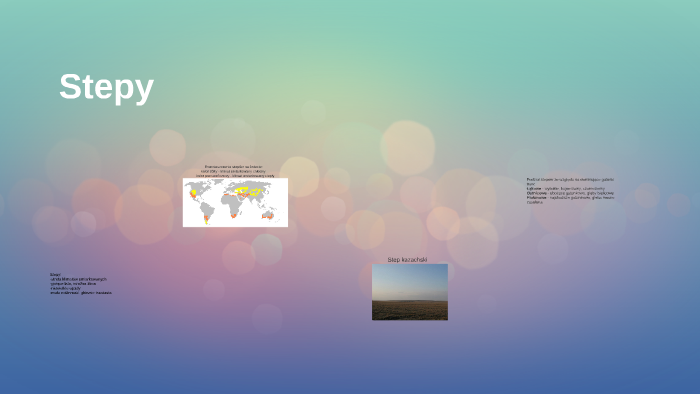 Stepy by Geografia Prezentacja on Prezi