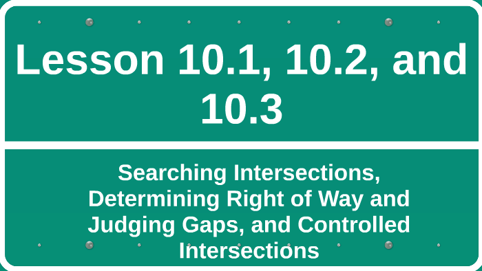Chapter 10 Negotiating Intersections by Charity Harang on Prezi