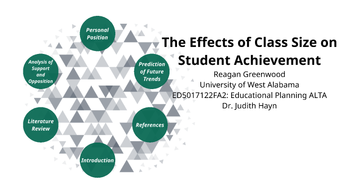 The Effects of Class Size on Student Achievement by Reagan Greenwood on ...