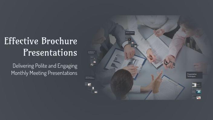 Effective Brochure Presentations by su marlik on Prezi