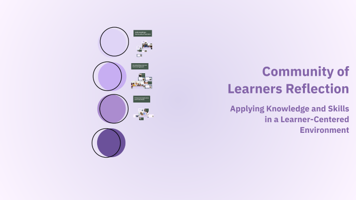 Community of Learners Reflection by Trisha Sniecinski on Prezi