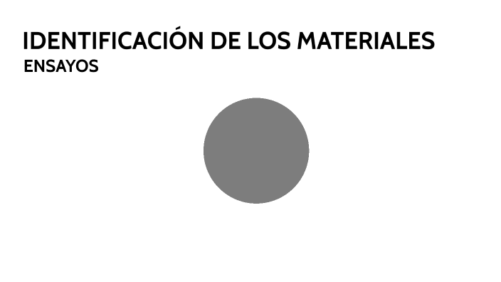 Identificación de los Materiales by Juan Carlos Paez on Prezi