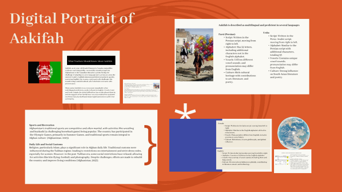 Digital Portrait of Aakifah by Sadaf Malik on Prezi