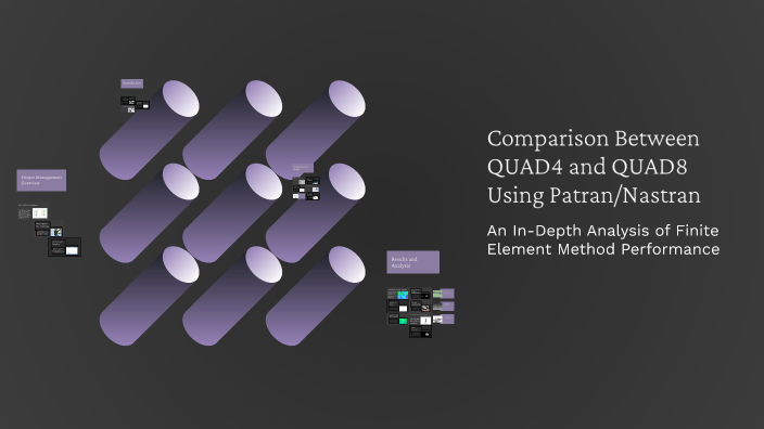 Comparison Between QUAD4 and QUAD8 Using Patran/Nastran by Sohaib Riaz on Prezi