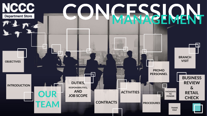 CONCESSION MANAGEMENT 2023 by Dexter Bernardo on Prezi
