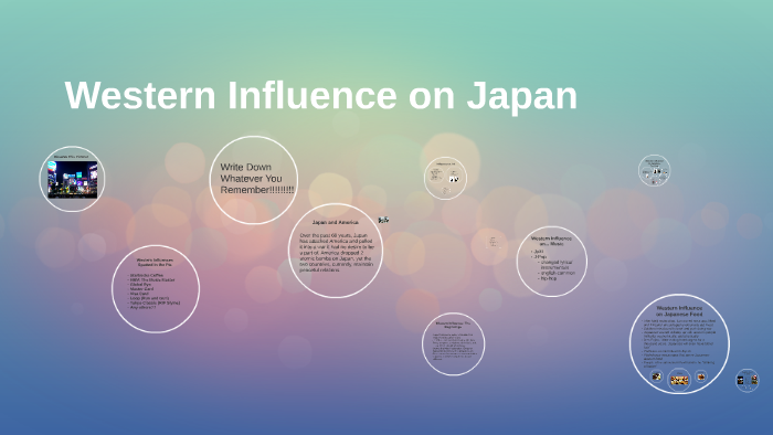 Western Influence on Japan by Divya G on Prezi