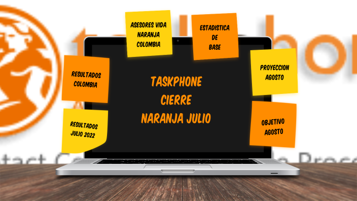 Naranja Colombia Julio by capacitacion taskphone on Prezi