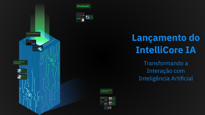Lançamento do IntelliCore IA by Eduardo Simões on Prezi