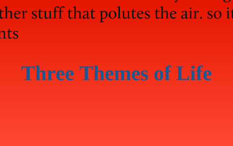 Three Themes of Life by Tyler Elliott on Prezi