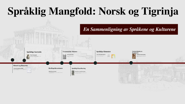 Språklig Mangfold: Norsk og Tigrinja by Pamela Teklemariyam on Prezi