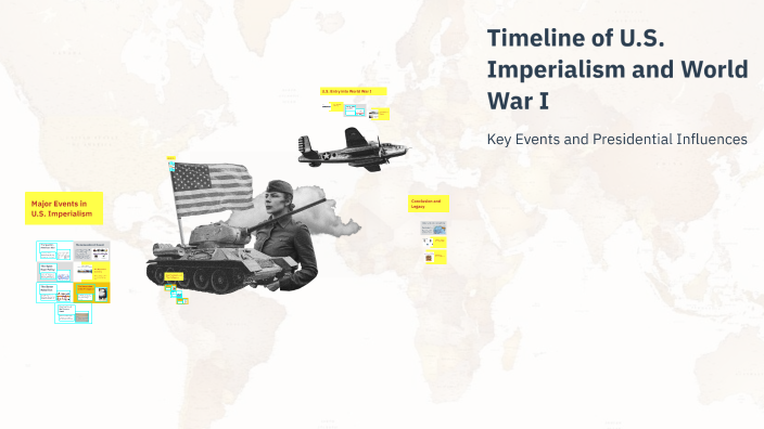 Timeline of U.S. Imperialism and World War I by Ahmad Fahim on Prezi