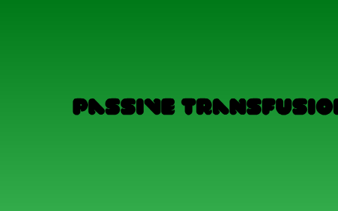 passive transfusion Diffusion and osmosis by monica polk on Prezi