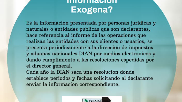 Unidad 3 - Paso 5 - Reportes de Informacion Exogena by briannisM23 ...
